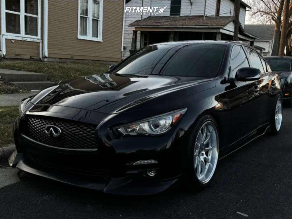 2014 INFINITI Q50 Premium with 19x9.5 Aodhan Ds07 and Vercelli 245x40 ...