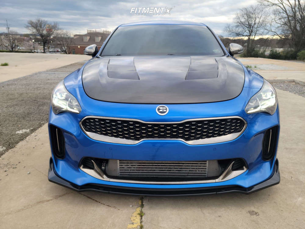 2020 Kia Stinger GT with 19x8.5 ESR Sr07 and Firestone 255x35 on ...