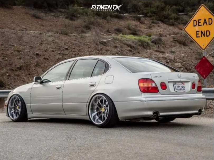 1999 Lexus GS400 Base with 19x10 Weds Lxz and Delinte 235x35 on ...