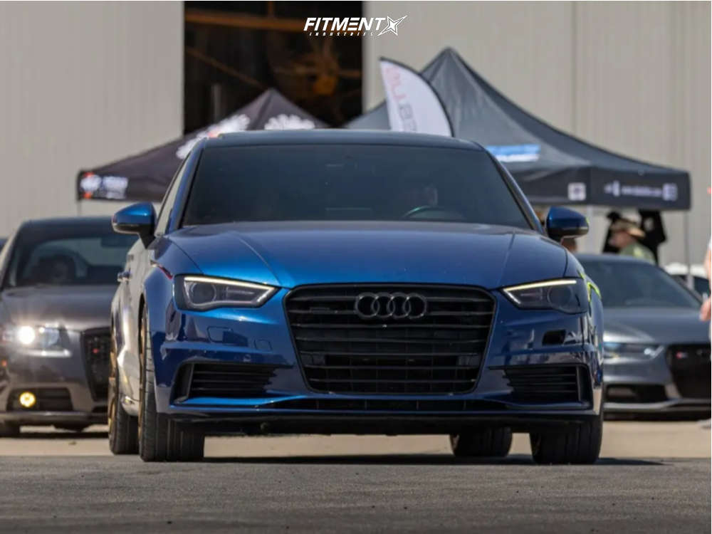 2016 Audi A3 Quattro Premium with 18x8.5 Option Lab R716 and Nitto ...