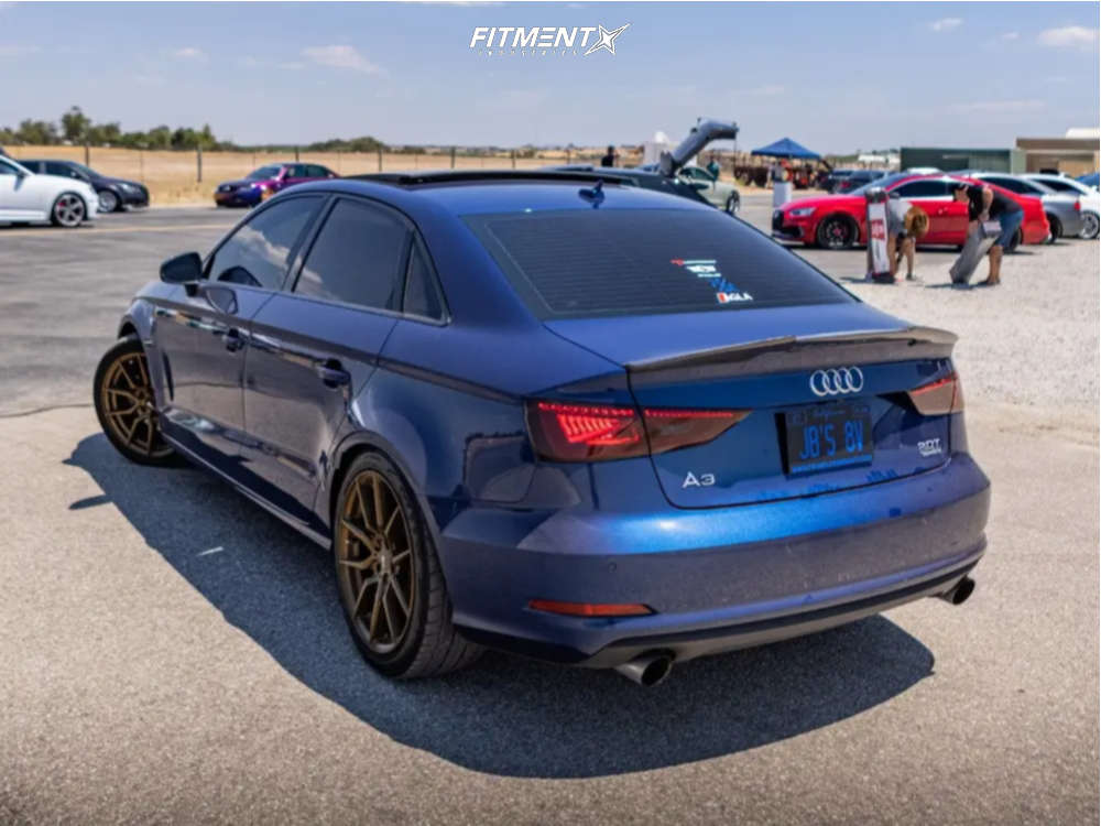 2016 Audi A3 Quattro Premium with 18x8.5 Option Lab R716 and Nitto ...