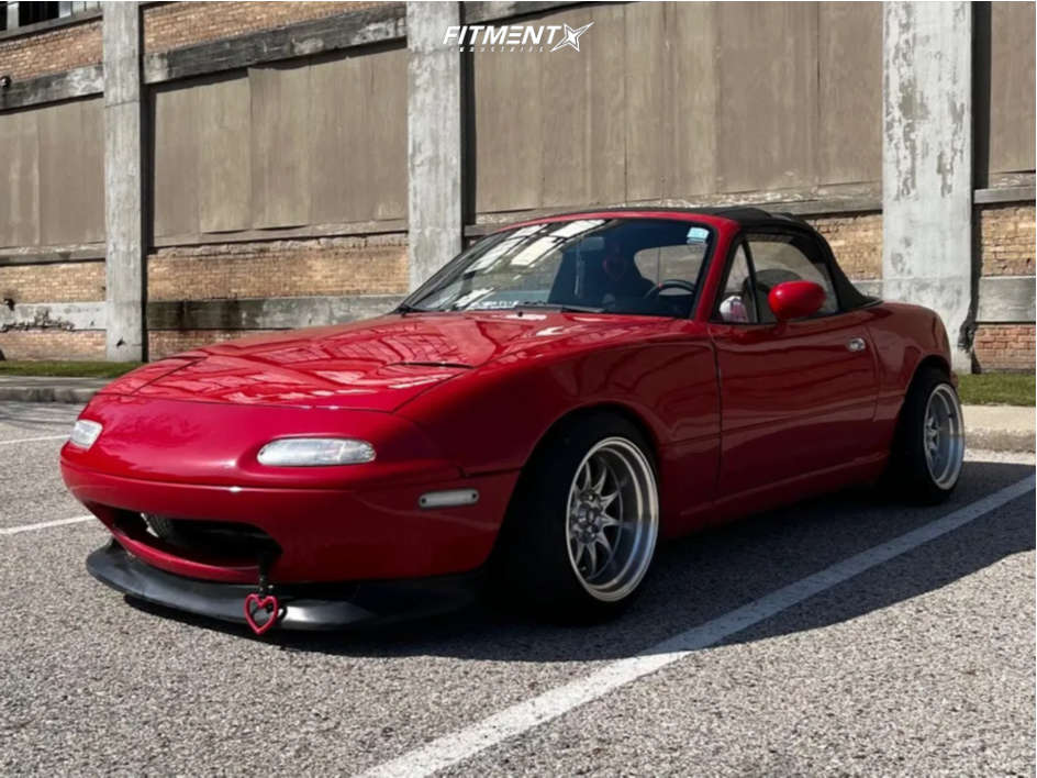 1991 Mazda Miata Base with 15x8 MST Mt11 and Toyo Tires 195x45 on ...
