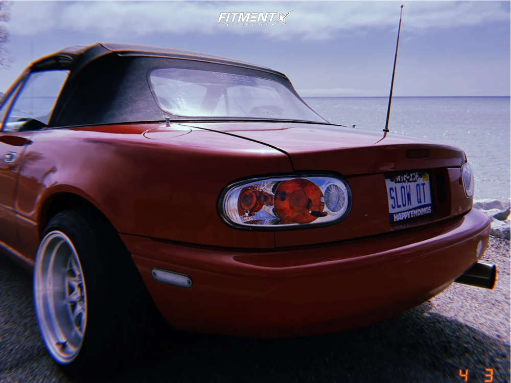 1991 Mazda Miata Base with 15x8 MST Mt11 and Toyo Tires 195x45 on ...