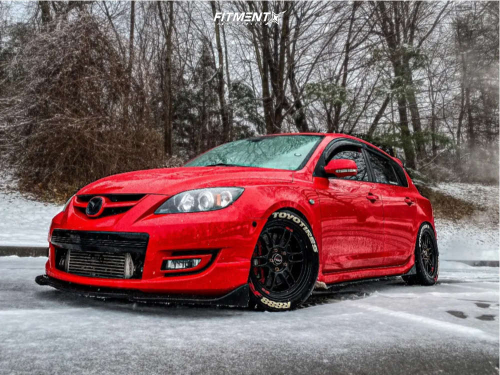 2007 Mazda 3 Mazdaspeed with 17x9 Enkei Rpf1 and Toyo Tires 245x40 on ...