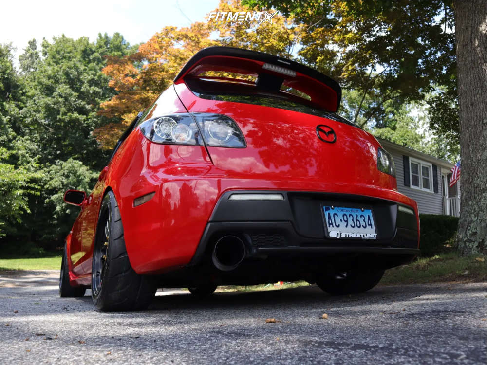 2007 Mazda 3 Mazdaspeed with 17x9 Enkei Rpf1 and Toyo Tires 245x40 on ...
