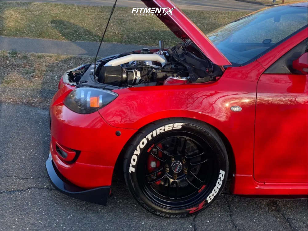2007 Mazda 3 Mazdaspeed with 17x9 Enkei Rpf1 and Toyo Tires 245x40 on ...