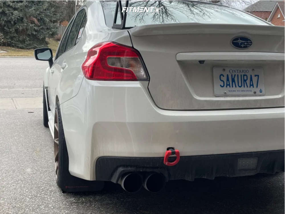 2021 Subaru WRX Sport-tech with 18x9.5 Enkei Tsv and Continental 255x35 ...