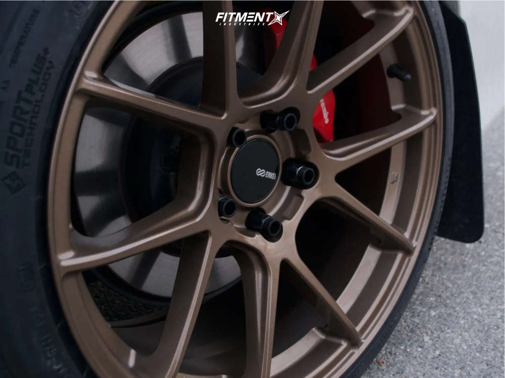 2021 Subaru WRX Sport-tech with 18x9.5 Enkei Tsv and Continental 255x35 ...