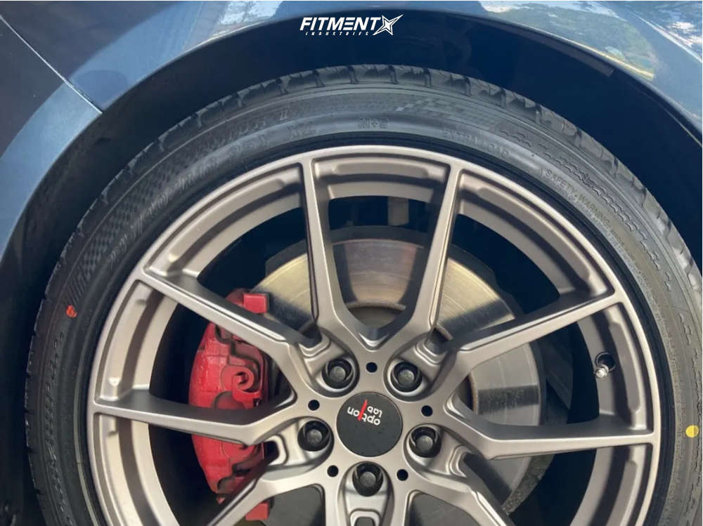 2018 Ford Focus ST with 18x8.5 Option Lab R716 and Vercelli 235x40 on ...