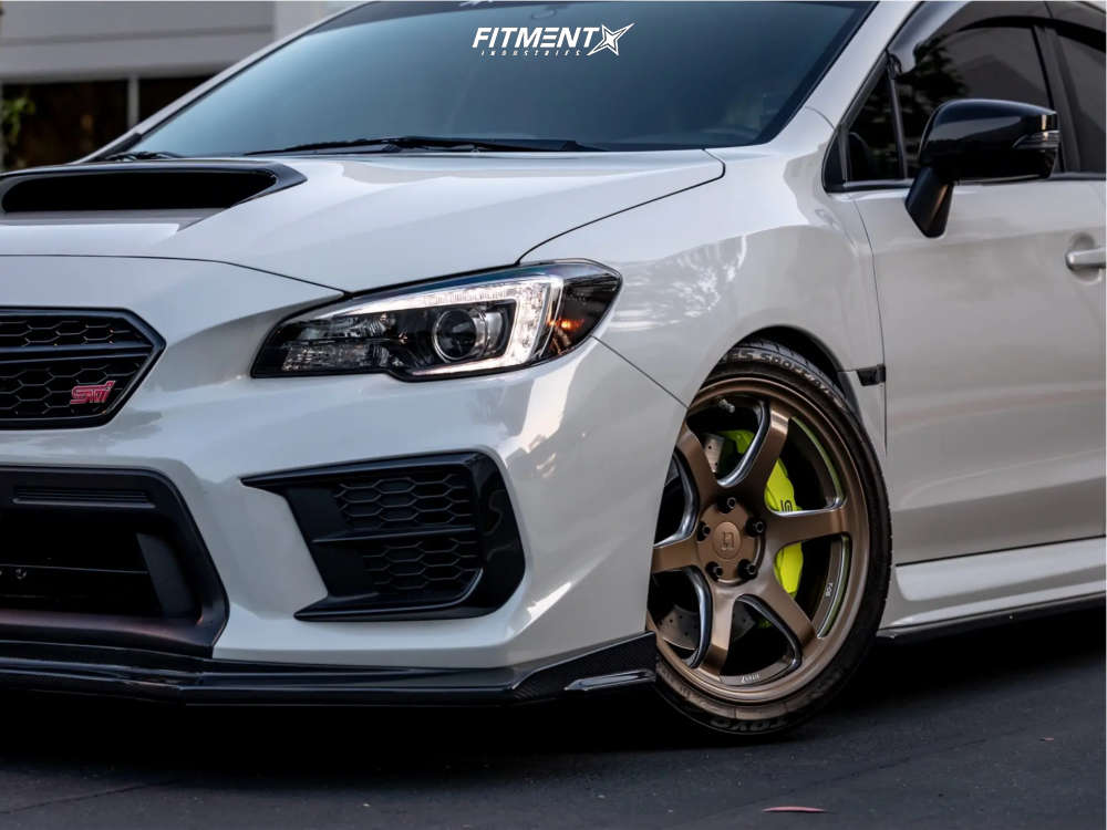 2020 Subaru WRX STI Base with 18x9.5 Titan7 T-d6e and Toyo Tires 265x35 on Coilovers | 2184710 ...