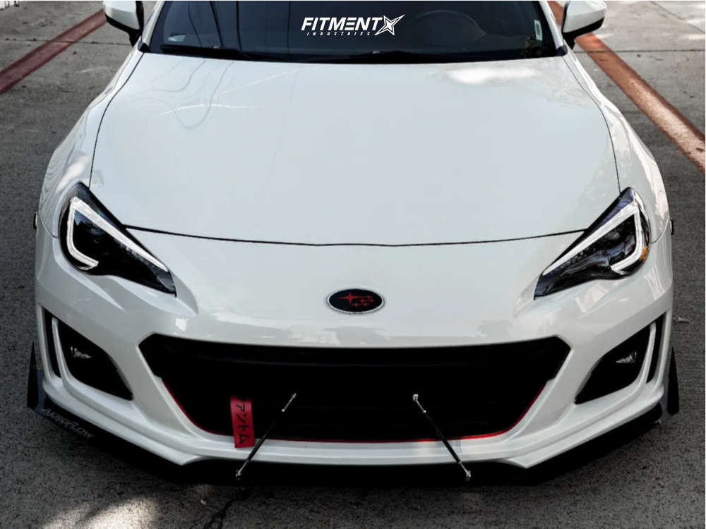 2019 Subaru BRZ Limited with 18x9.5 AVID1 AV6 and Yokohama 245x40 on Coilovers | 2185471 ...