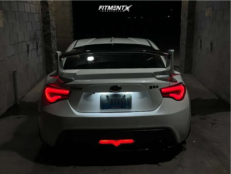 2019 Subaru BRZ Limited with 18x9.5 AVID1 AV6 and Yokohama 245x40 on Coilovers | 2185471 ...