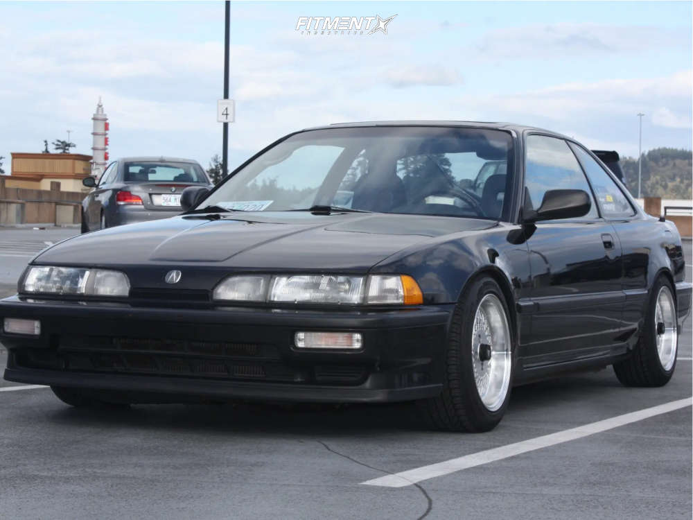 1991 Acura Integra LS with 15x8 Enkei 92 and Kumho 205x50 on Coilovers ...