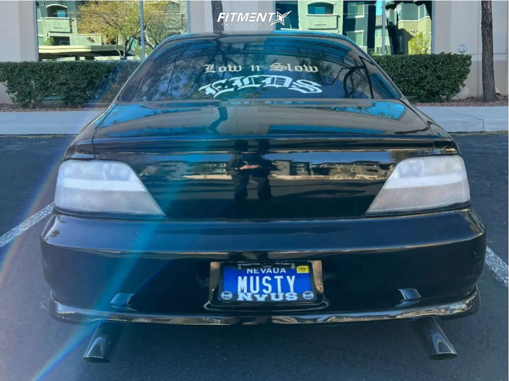 2002 Acura TL Type-S with 18x9.5 Aodhan Ds07 and Delinte 215x35 on Air ...