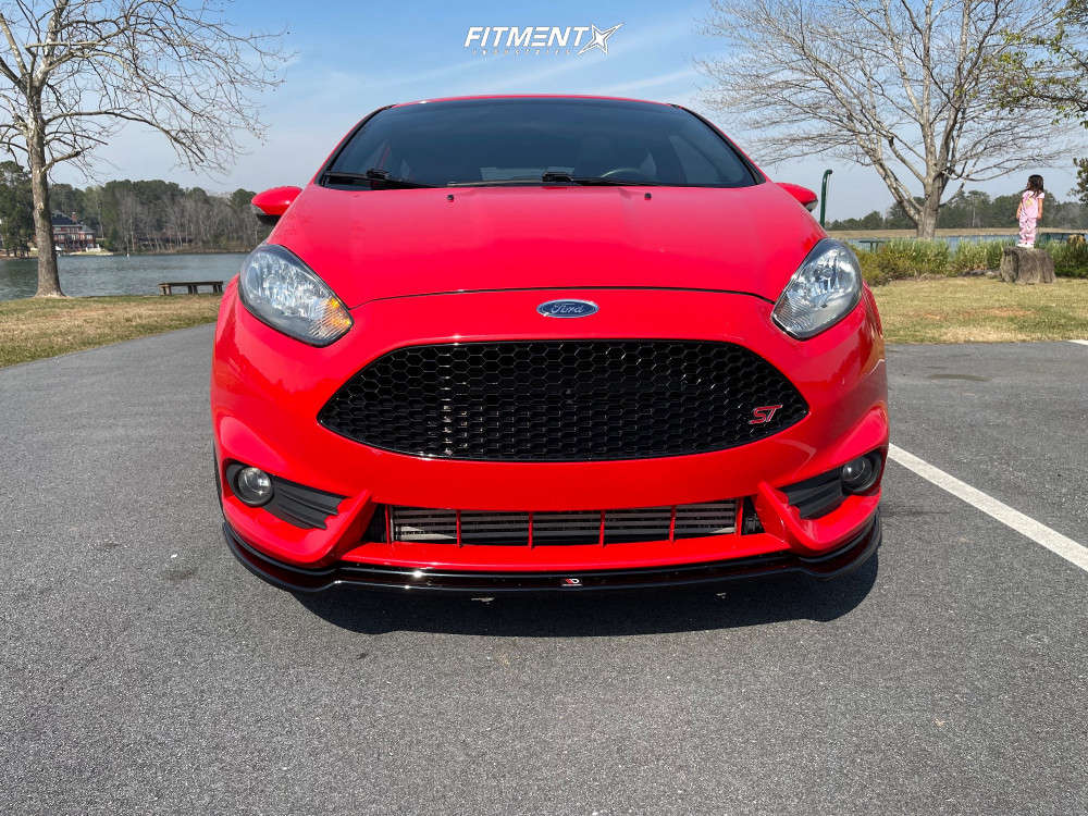 2015 Ford Fiesta ST with 17x8 Konig Hypergram and BFGoodrich 205x45 on ...