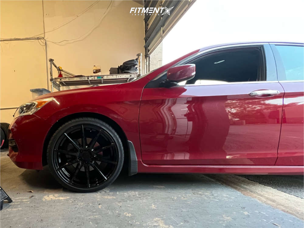 2017 Honda Accord Sport with 20x8.5 TSW Clypse and Vercelli 245x35 on ...