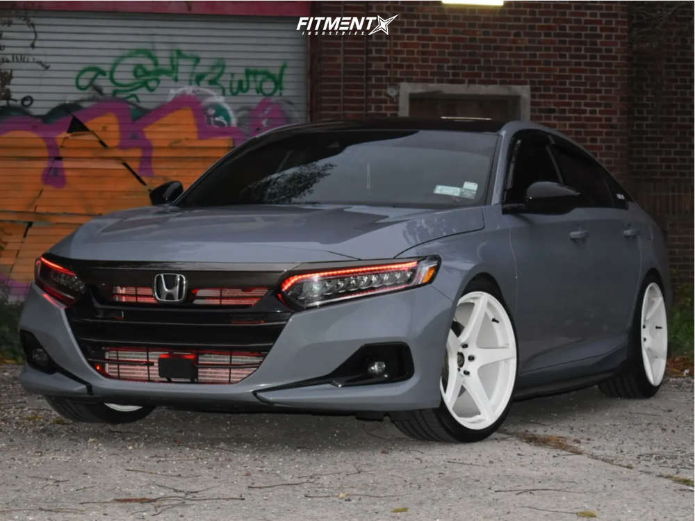 2021 Honda Accord Sport with 20x10 Niche Le Mans Monotec and Pirelli ...
