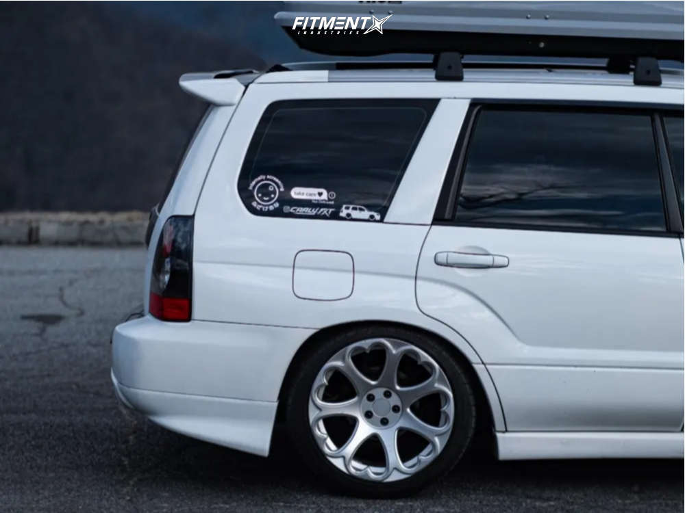 2004 Subaru Forester XT with 18x9.5 Heritage Kokoro Monoc and Toyo ...