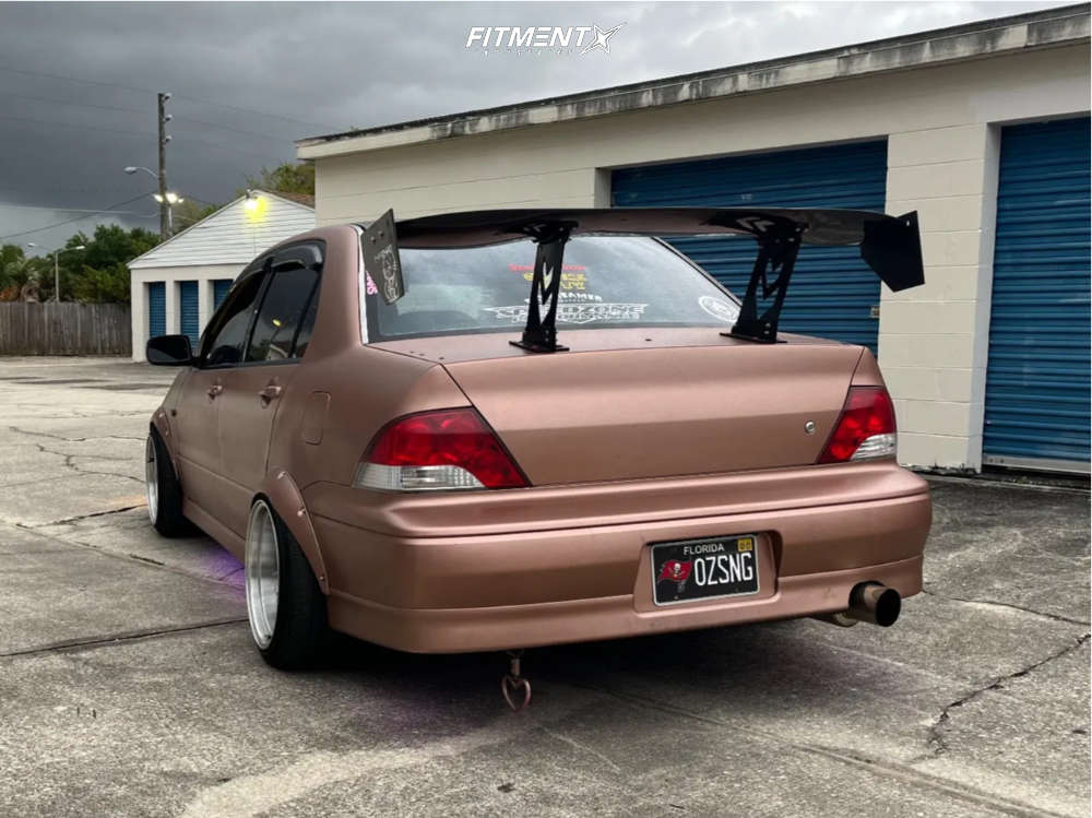 2003 Mitsubishi Lancer OZ Rally with 16x9 JNC Jnc010 and Waterfall ...