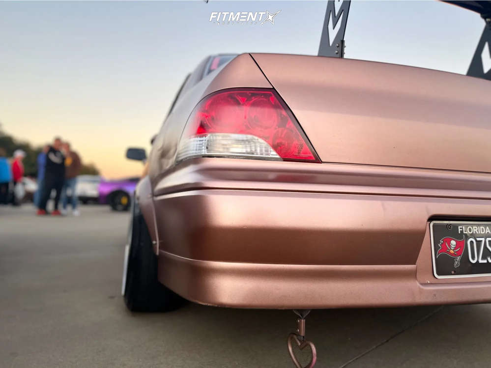 2003 Mitsubishi Lancer OZ Rally with 16x9 JNC Jnc010 and Waterfall ...