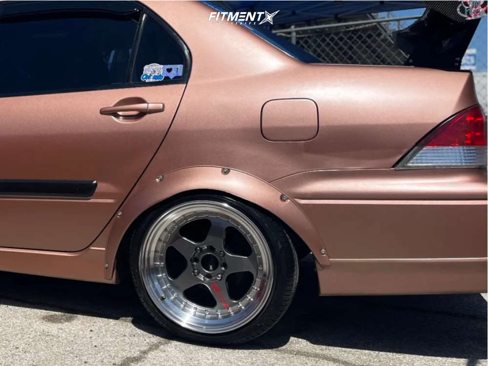 2003 Mitsubishi Lancer OZ Rally with 16x9 JNC Jnc010 and Waterfall ...