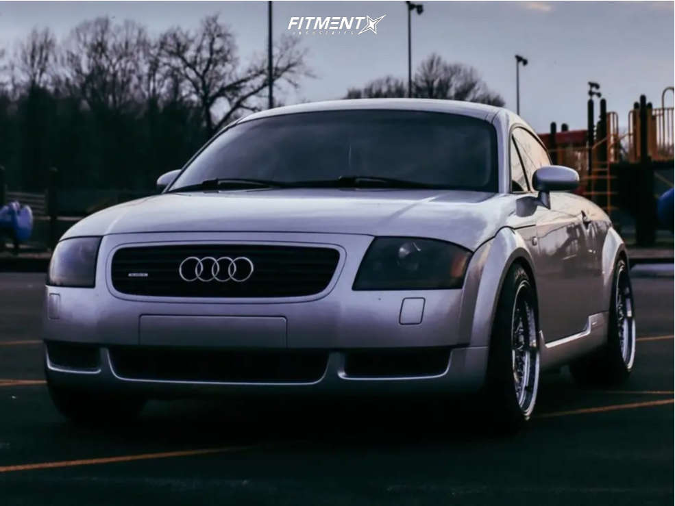 2001 Audi TT Quattro Base with 18x9.5 Whistler Sk1 and Starfire 235x40 ...