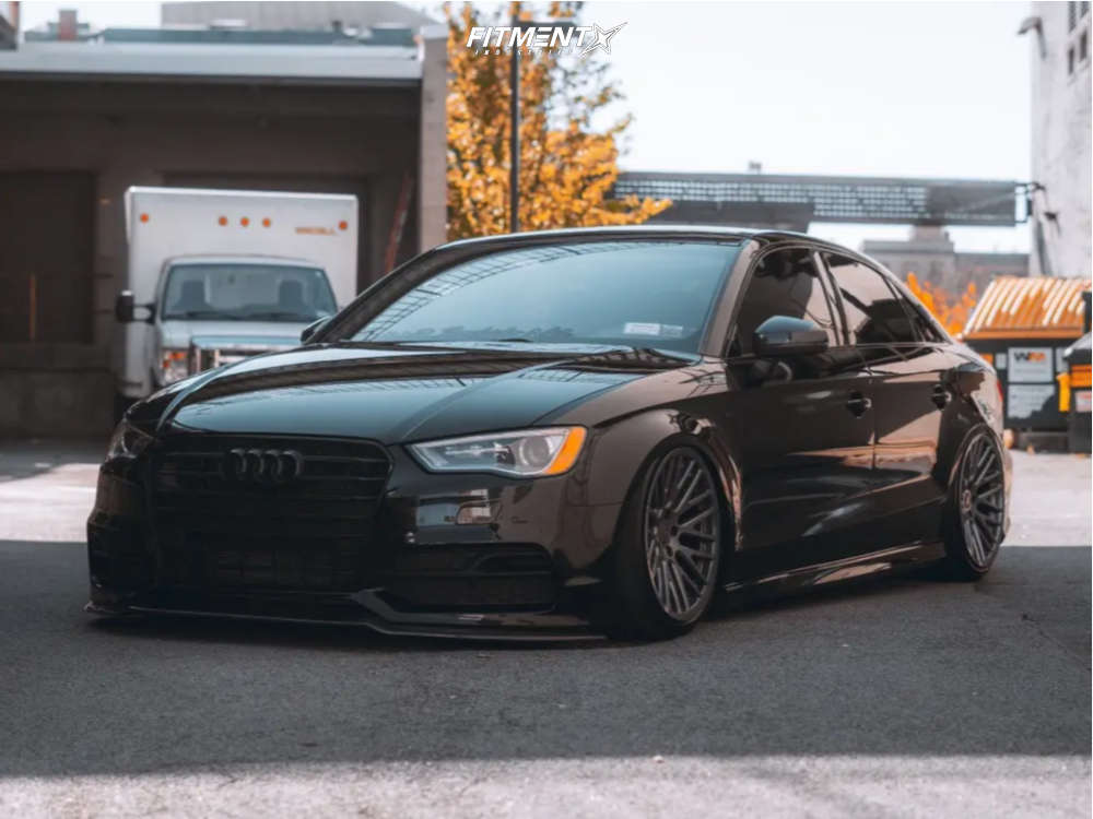 2016 Audi A3 Quattro Premium with 18x9.5 WatercooledIND Sy10 and ...