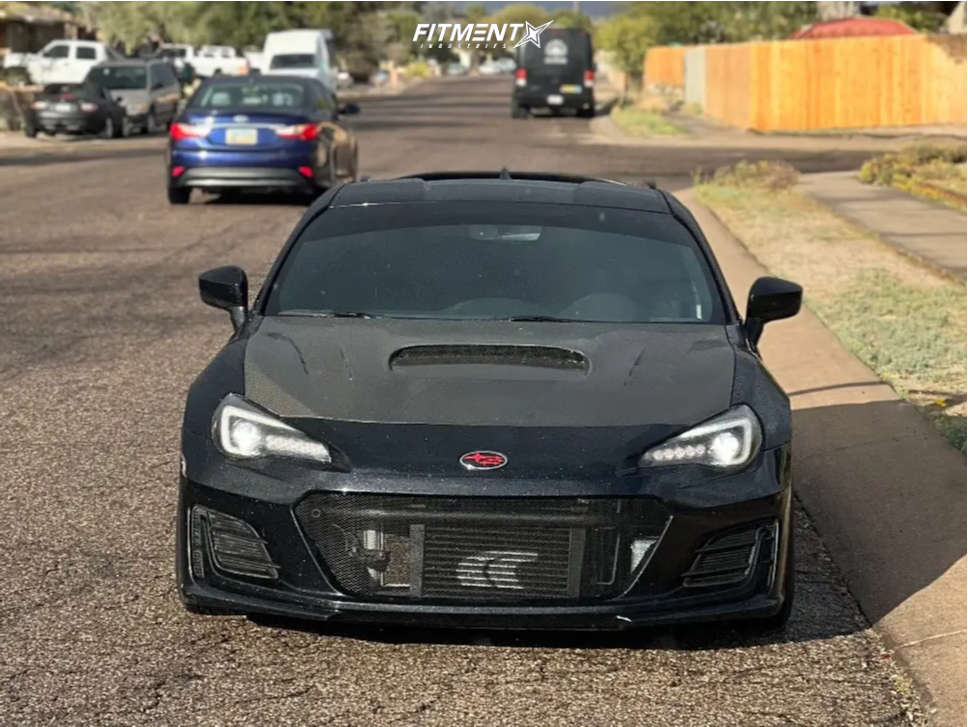 2017 Subaru BRZ Premium with 18x8.5 Gram Lights 57DR and Pirelli 225x35 ...