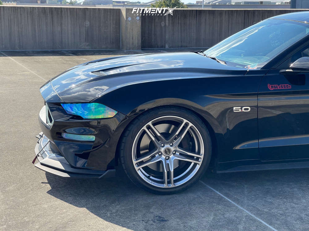 2018 Ford Mustang GT Premium with 20x9.5 Carroll Shelby Wheel Company ...