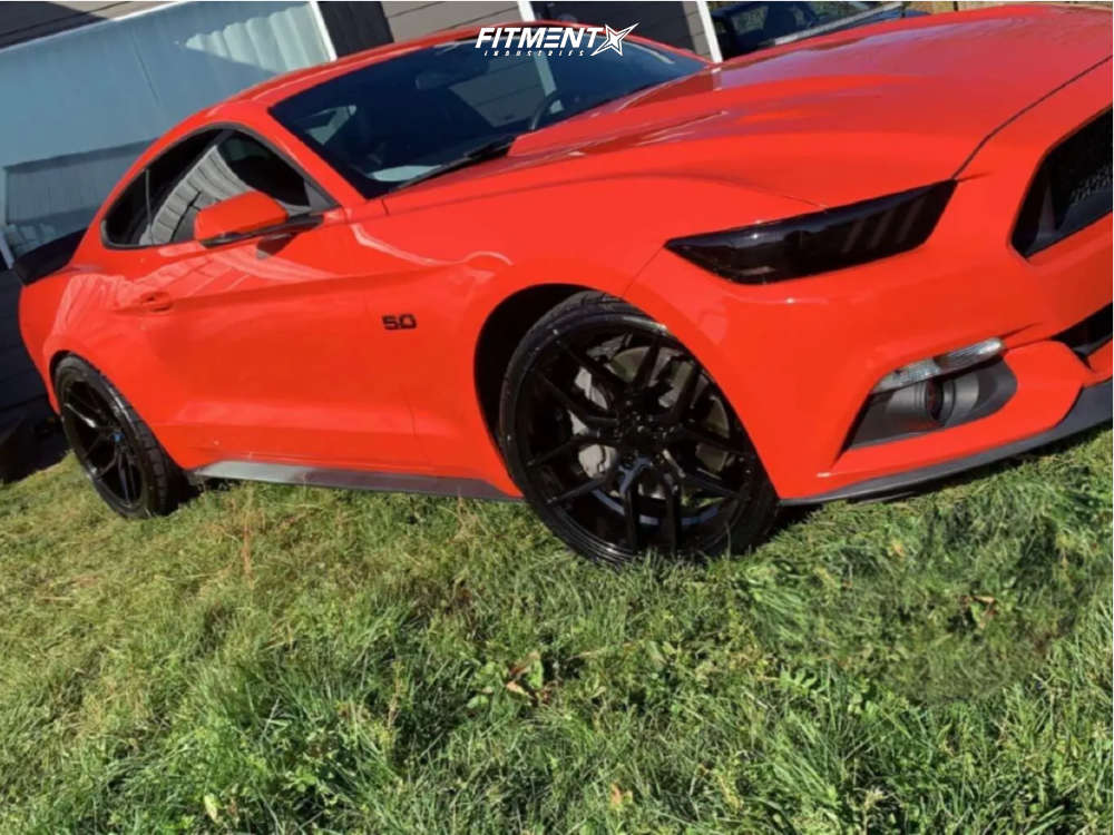 2015 Ford Mustang GT Premium with 20x9 Mach ME4 and Nitto 245x35 on ...