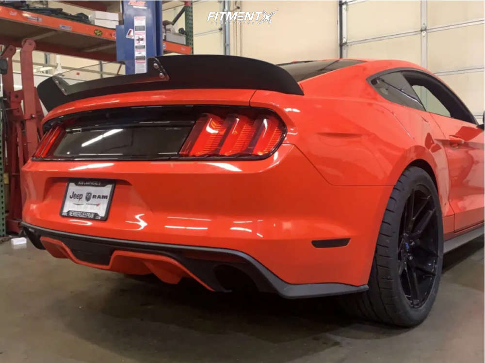 2015 Ford Mustang GT Premium with 20x9 Mach ME4 and Nitto 245x35 on ...