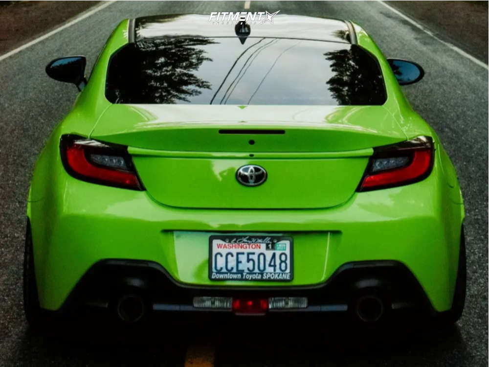 2022 Toyota GR86 Base with 17x8 Konig Hypergram and Michelin 245x40 on ...