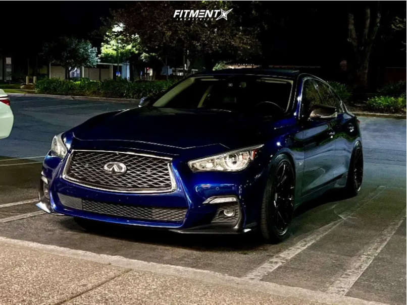 2019 INFINITI Q50 Sport with 19x9.5 ESR Cs8 and Delinte 255x35 on ...