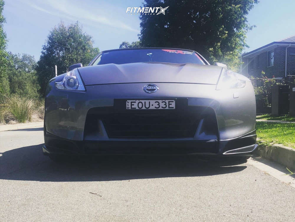 2010 Nissan 370Z Touring with 20x9.5 Rotiform Kps and Rapid 255x30 on ...