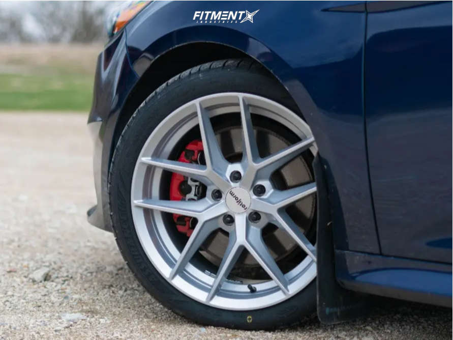 2017 Ford Focus ST with 18x8.5 Rotiform Flg and Goodyear 235x40 on ...
