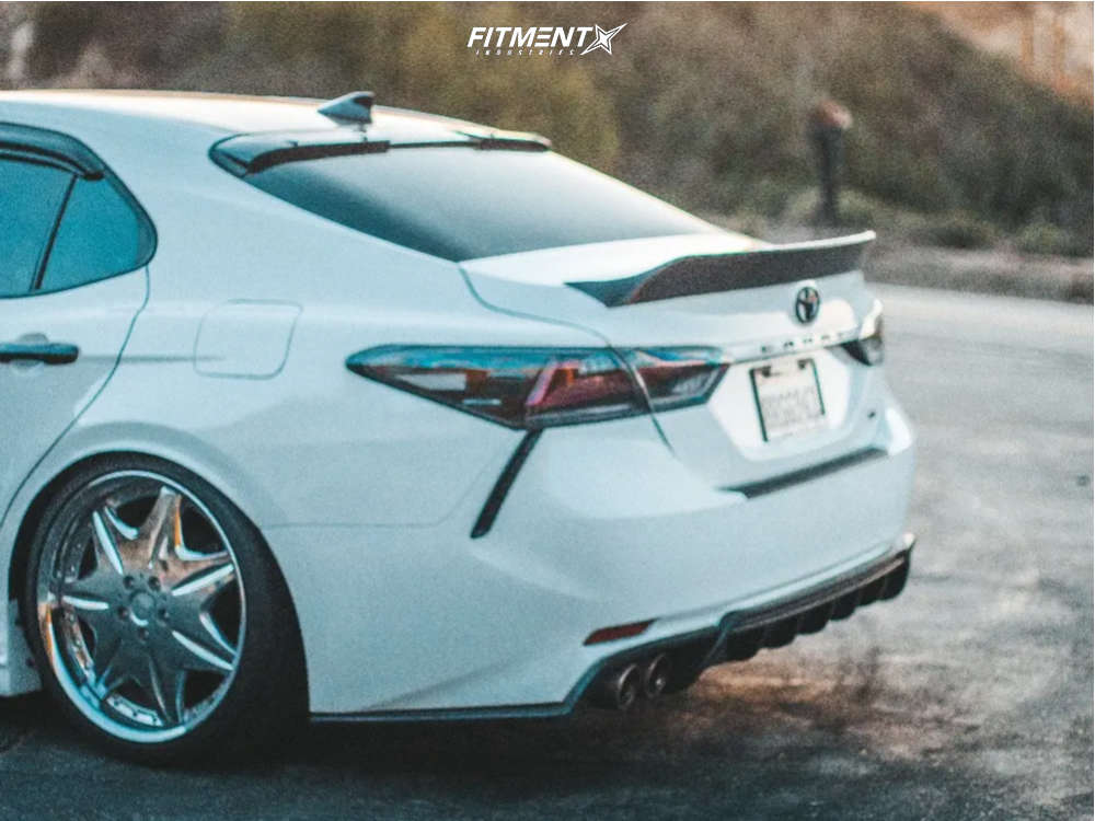 2020 Toyota Camry SE Nightshade with 19x8 Work Ls207 and Toyo Tires ...