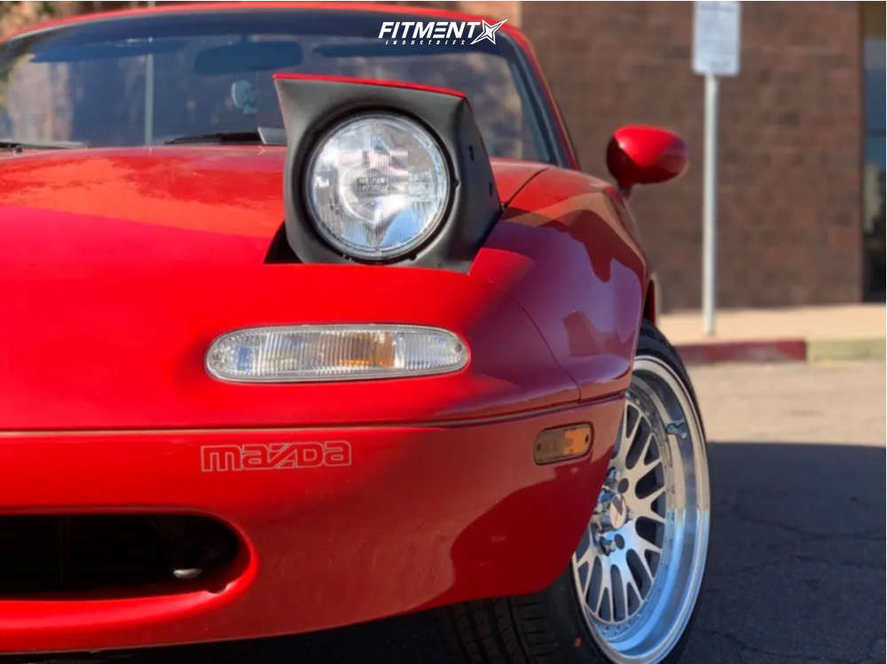 1990 Mazda Miata Base with 16x8 AVID1 AV12 and Nexen 195x45 on Stock ...