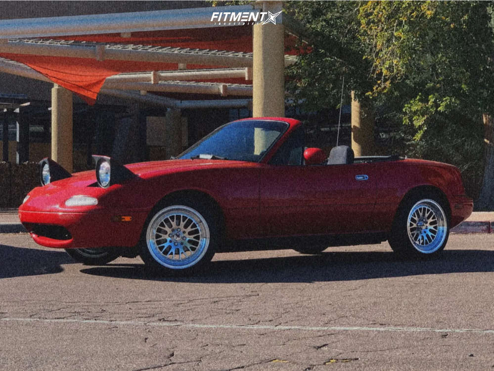 1990 Mazda Miata Base with 16x8 AVID1 AV12 and Nexen 195x45 on Stock ...