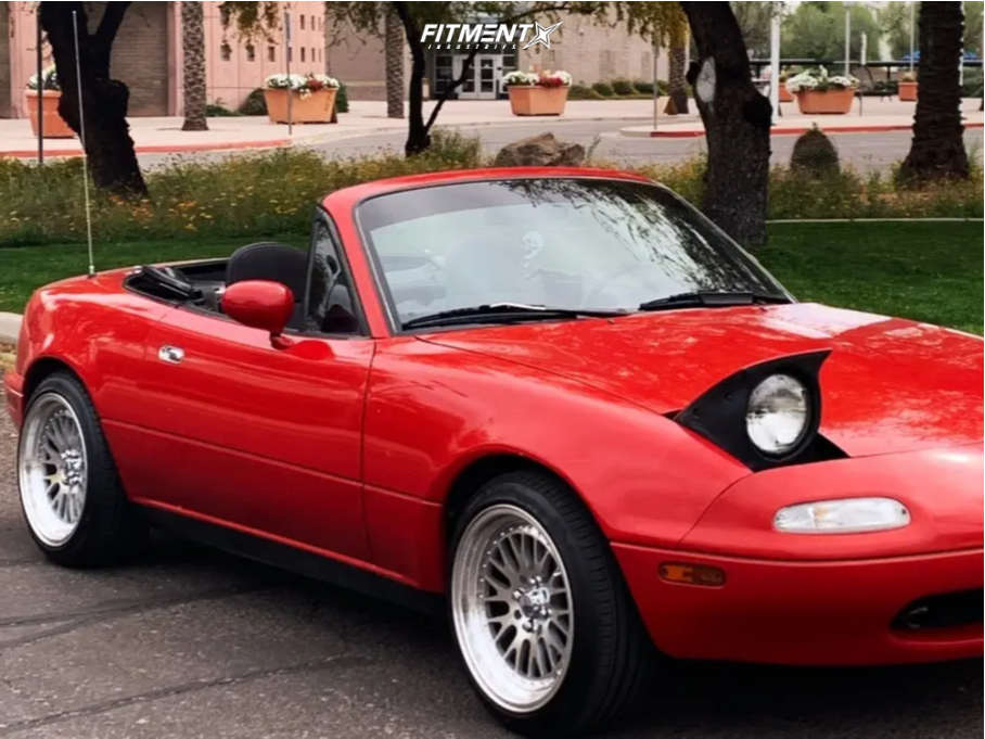 1990 Mazda Miata Base with 16x8 AVID1 AV12 and Nexen 195x45 on Stock ...