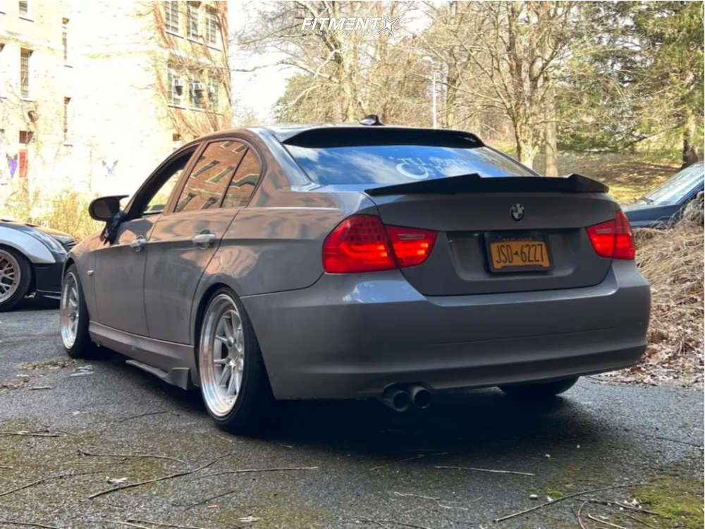 2011 BMW 328i XDrive Base with 18x9.5 Aodhan Ds08 and Accelera 235x40 on Lowering Springs ...