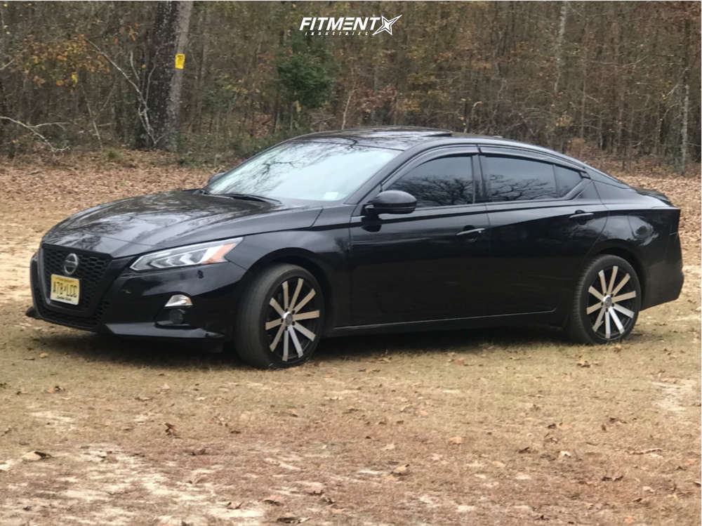 2019 Nissan Altima SV with 18x8 Velocity Vw12b and Bridgestone 225x45 ...