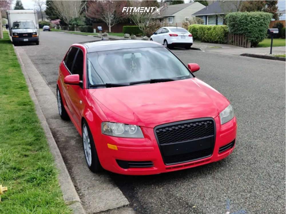 2006 Audi A3 Base with 18x8 BBS Chr and Toyo Tires 235x45 on Coilovers ...