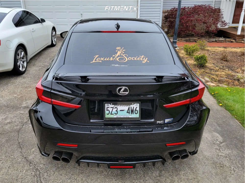 2016 Lexus RC F Premium with 19x9.5 Heritage Ebisu Directional and ...