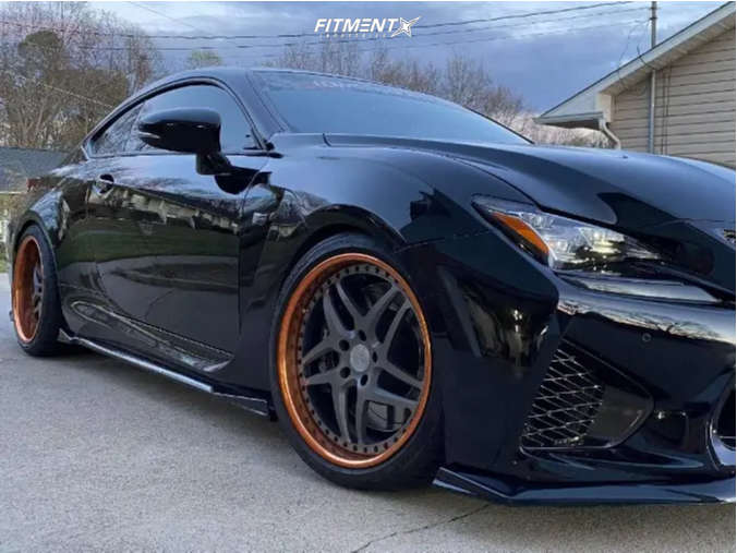 2016 Lexus RC F Premium with 19x9.5 Heritage Ebisu Directional and ...