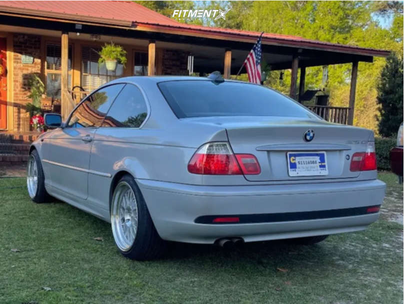 2006 BMW 325Ci Base with 18x9.5 Aodhan Ah02 and Americus 225x40 on ...