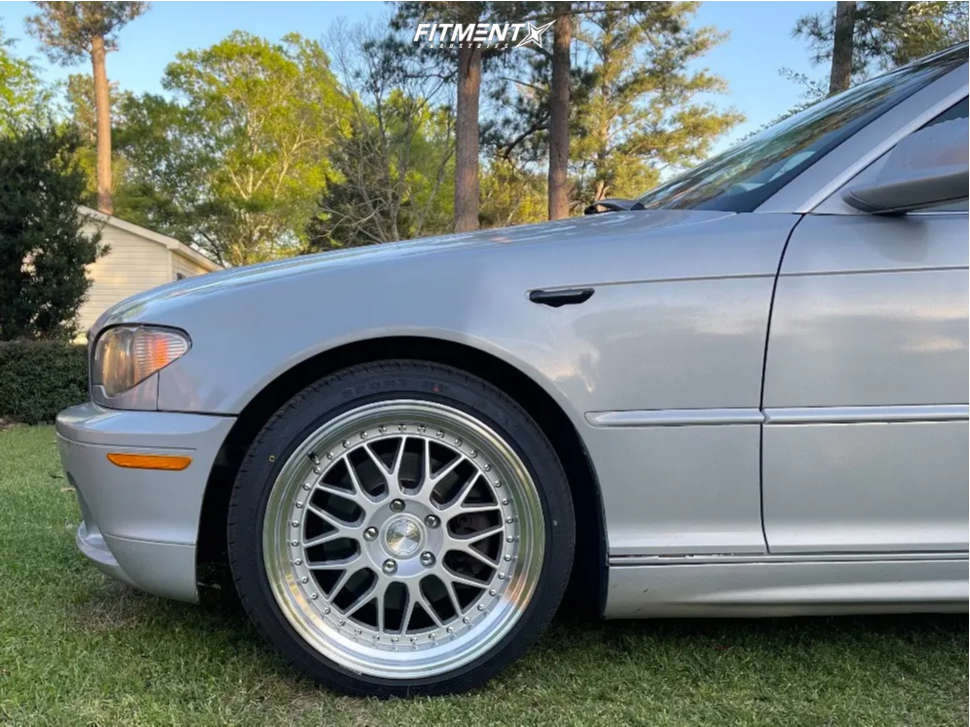 2006 BMW 325Ci Base with 18x9.5 Aodhan Ah02 and Americus 225x40 on ...