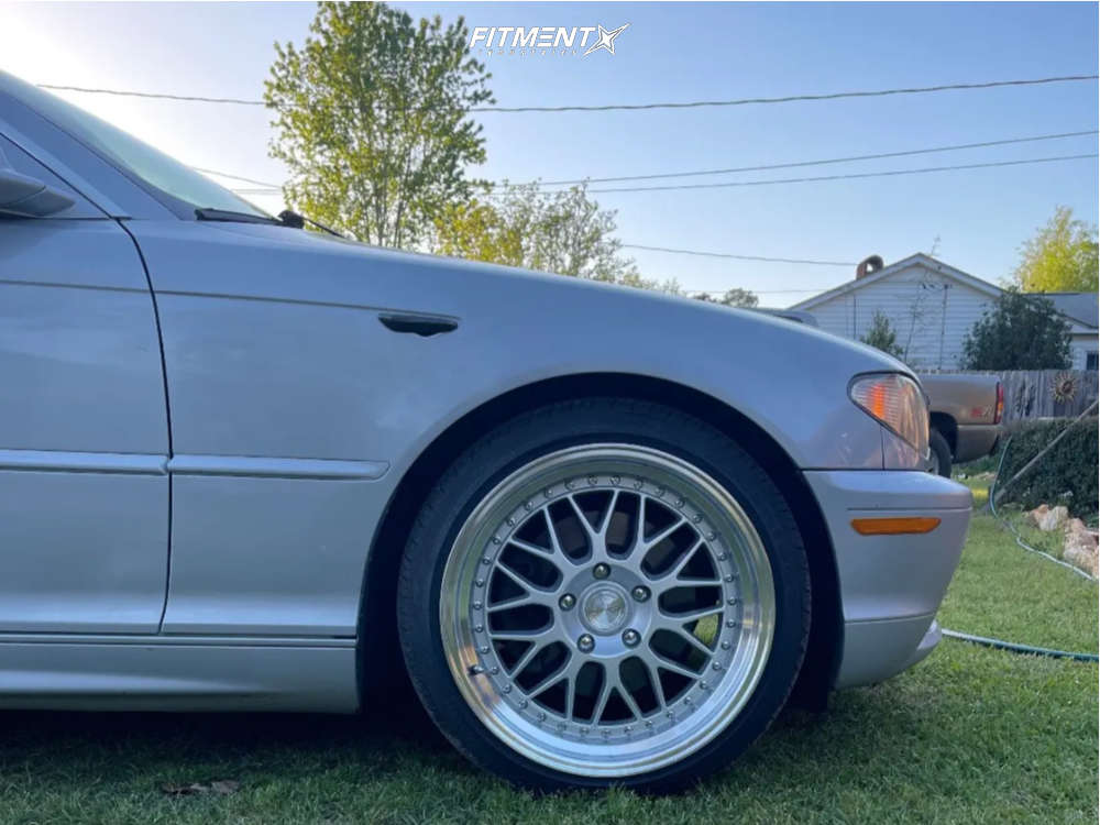 2006 BMW 325Ci Base with 18x9.5 Aodhan Ah02 and Americus 225x40 on ...