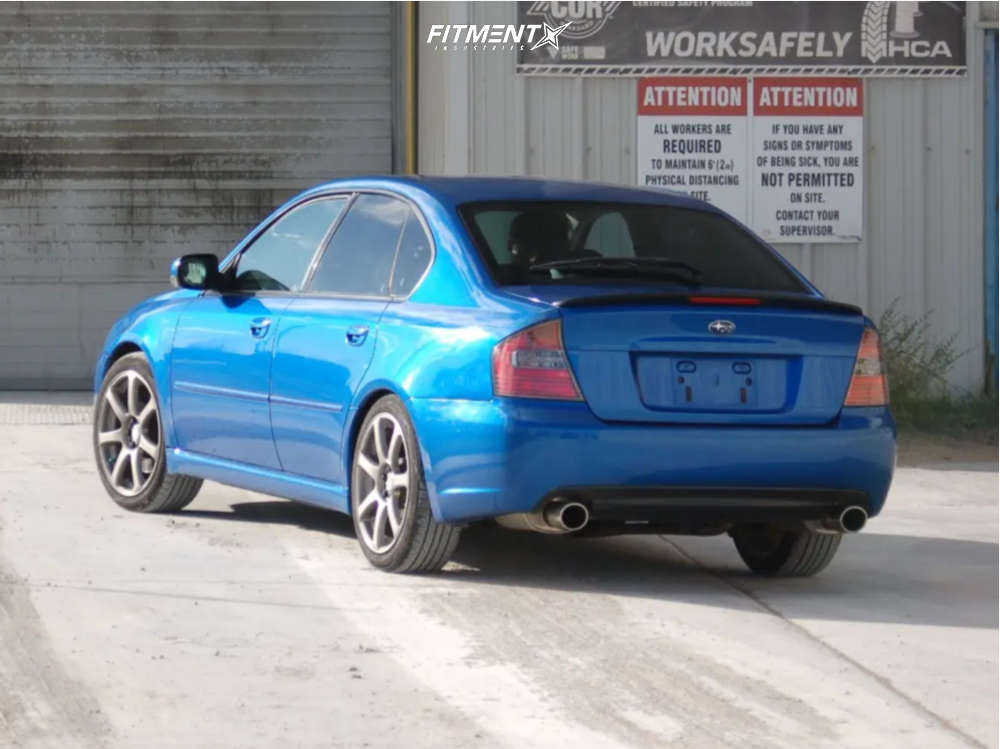 2004 Subaru Legacy GT with 18x7.5 Work Emotion T7r and Toyo Tires ...