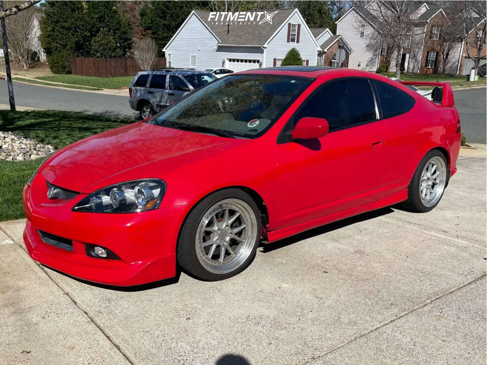 2005 Acura RSX Type-S with 18x8.5 Aodhan Ds08 and Vercelli 225x40 on Coilovers | 2192688 ...