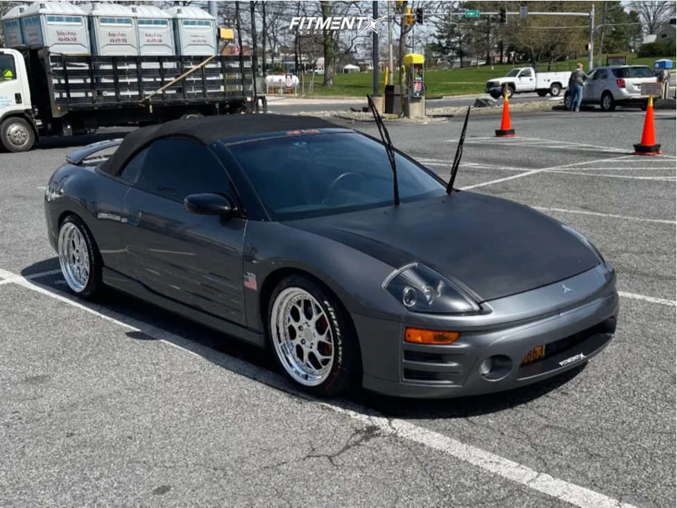 2003 Mitsubishi Eclipse Spyder GTS with 18x8.5 Aodhan Ds01 and ...
